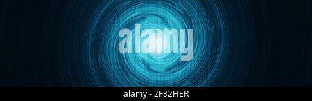 Panorama Digital Spiral Background,Hi-tech Digital and sound wave ...