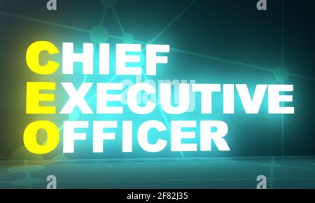 Acronym Leader. 3D rendering. Neon bulb illumination Stock Photo - Alamy