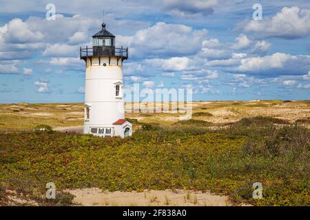 Race Point Lighthouse in Cape Cod, Massachusetts Stock Photo - Alamy