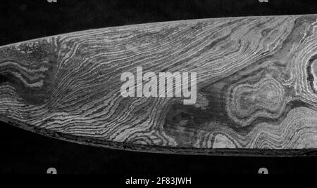 The art of forging Damasked Steel was invented in the Middle Ages in ...