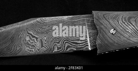 The art of forging Damasked Steel was invented in the Middle Ages in ...