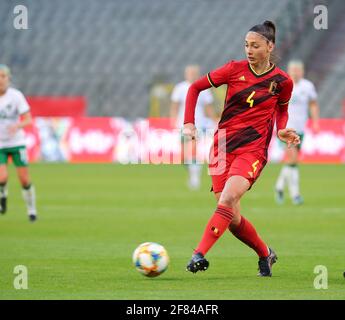 Amber Tysiak (4) of Belgium pictured during the matchday 1 game in ...