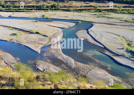 Rio Apurimac, headwaters of the Amazon River, near Vilcashuaman ...
