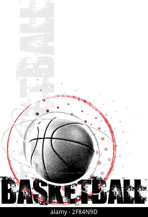 basketball poster background Stock Vector Image & Art - Alamy