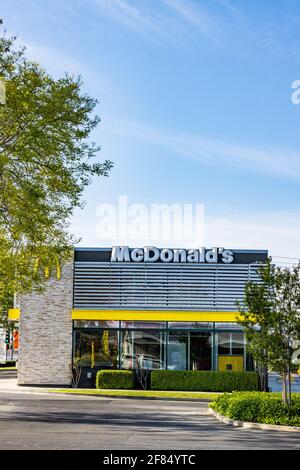 A McDonald's restaurant in Modesto California Stock Photo - Alamy