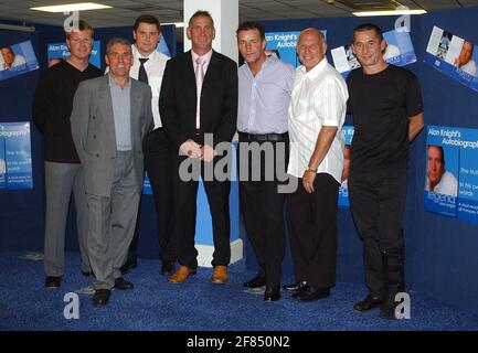 04/09/03, Alan Knight's Autobiography Launch, The Victory Suite ...