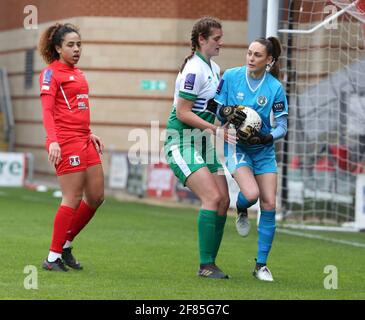 Amber Howden of Chichester and Selsey Ladies FC during The Vitality ...