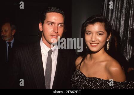 Kelly Hu 1989 Credit: Ralph Dominguez/MediaPunch Stock Photo - Alamy