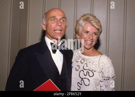 Gavin MacLeod and Terry Whittaker Circa 1980's Credit: Ralph Dominguez ...