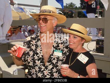 Gavin MacLeod and Patti MacLeod Circa 1980's Credit: Ralph Dominguez ...