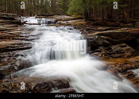 Waterfalls of Western Massachusetts in Fall Stock Photo - Alamy