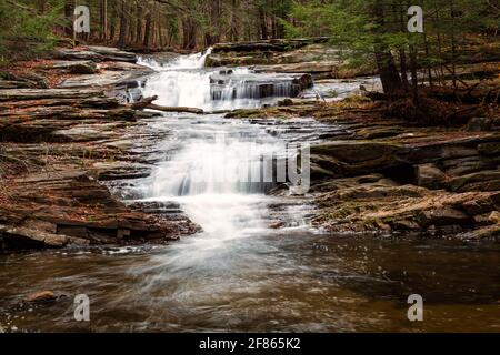 Waterfalls of Western Massachusetts in Fall Stock Photo - Alamy