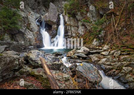 Waterfalls of Western Massachusetts in Fall Stock Photo - Alamy