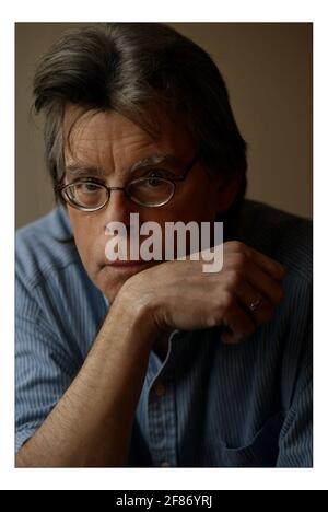 Stephen King pic David Sandison 7/11/2006 Stock Photo - Alamy