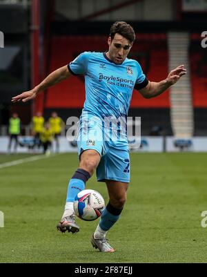 Coventry City's Matty James during the Sky Bet Championship match at ...