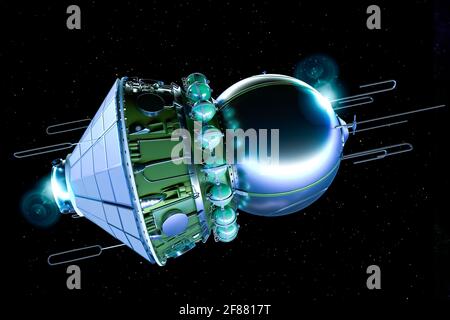 The Vostok spacecraft, was a type of spacecraft built by the Soviet ...