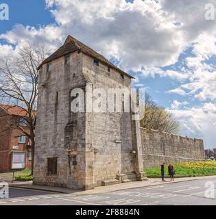 Fishergate Postern Tower, Piccadilly, York, North Yorkshire, England ...