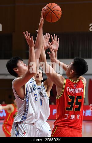 Zhuji, China's Zhejiang Province. 12th Dec, 2020. Zhou Yixiang (2nd R ...