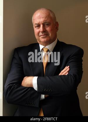 Jules B. Kroll, founder and chairman of KROLL in their London office ...