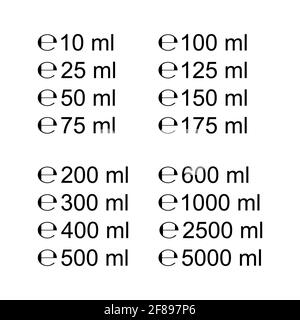 Estimated sign isolated on white background. Label mark vector ...