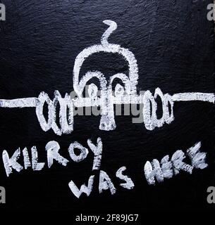 Kilroy Was Here Stock Photo - Alamy