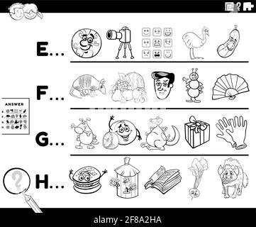 characters or emoticons black and white cartoon set Stock Vector Image ...
