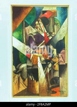 Art of Albert Gleizes names Woman with Animals seen in the peggy ...