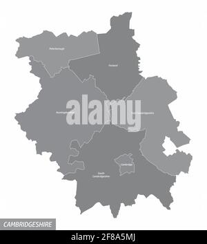 Fenland district map - England UK Stock Vector Image & Art - Alamy