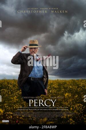 PERCY VS GOLIATH, (aka PERCY), poster, Christopher Walken, 2020 ...