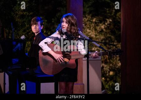 COUNTRY COMFORT, from left: Griffin Mcintyre, Pyper Braun, Jamie Martin ...