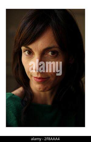 Emily Perkins... author in the bloombury publishers offices in soho ...