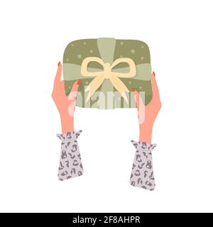 Boxing Day Concept. Different gift boxes for Santa Claus presents ...