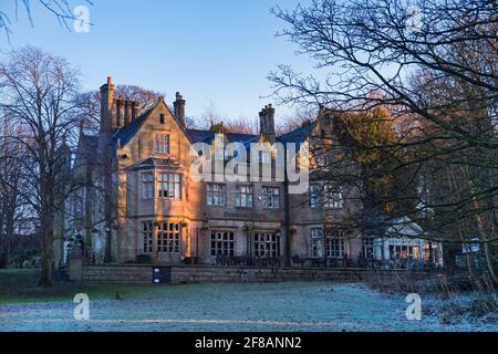 Greaves House in Greaves Park, Lancaster UK Stock Photo - Alamy