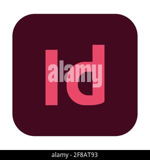 Adobe Logo. Editorial illustration isolated on white background Stock ...