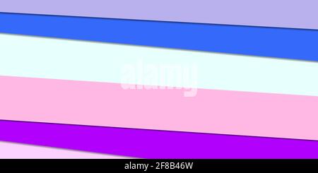 Paper sheets with pride flag colors Stock Photo - Alamy