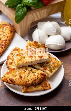 Indian naan bread, close up view Stock Photo - Alamy