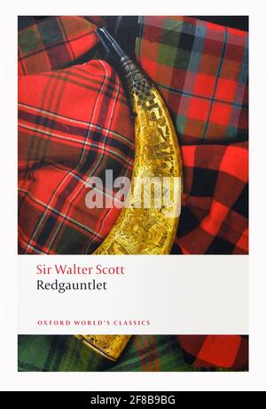 Book cover. "Redgauntlet" by Sir Walter Scott Stock Photo - Alamy