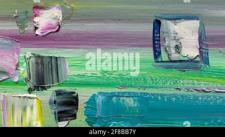 abstraction, oil painting, simple art Stock Photo - Alamy