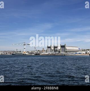 Defence giant Babcock International, operators at Devonport Dockyard ...