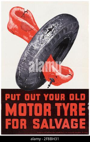 British, WW2, Recycling poster: Waste Paper and Cardboard Must Not be ...