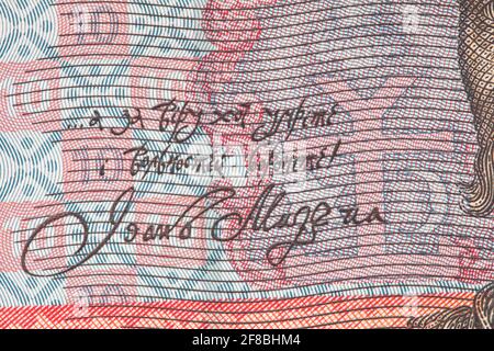Fragment of Ukrainian 10 hryvnia banknote for deign purpose Stock Photo ...