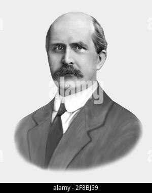 William Henry Bragg (1862-1942) English physicist. Founder of X-ray ...