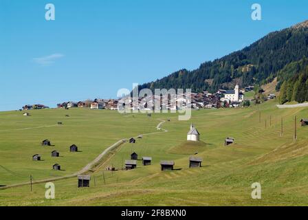 Austria, rural village Obertilliach in Lesachtal valley Stock Photo - Alamy