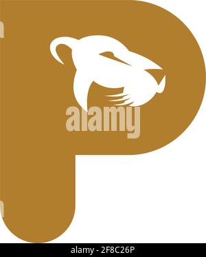 Lion Simple vector icon. Modern, simple flat vector illustration for ...
