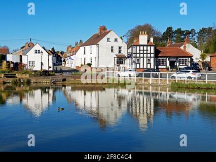 The village of Swanland, East Yorkshire, England UK Stock Photo - Alamy