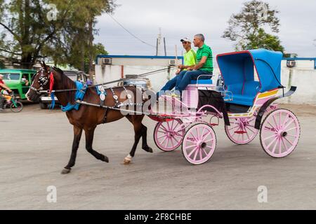 BAYAMO, CUBA - JAN 30, 2016: View of a street in Bayamo, Cuba Stock ...