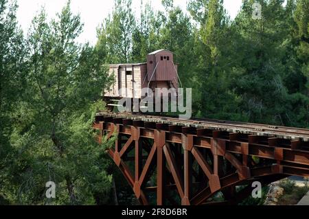 Cattle rail car at Yad Vashem that was used to transport Jews to ...