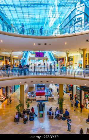 Interior view of the Bullring shopping centre in Birmingham West ...
