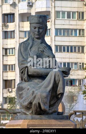 In Independence Square in Almaty Taken @Almaty, Kazakhtan Stock Photo ...