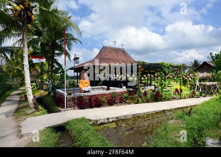 Sweet Orange Warung in Ubud, Bali, Indonesia Stock Photo - Alamy